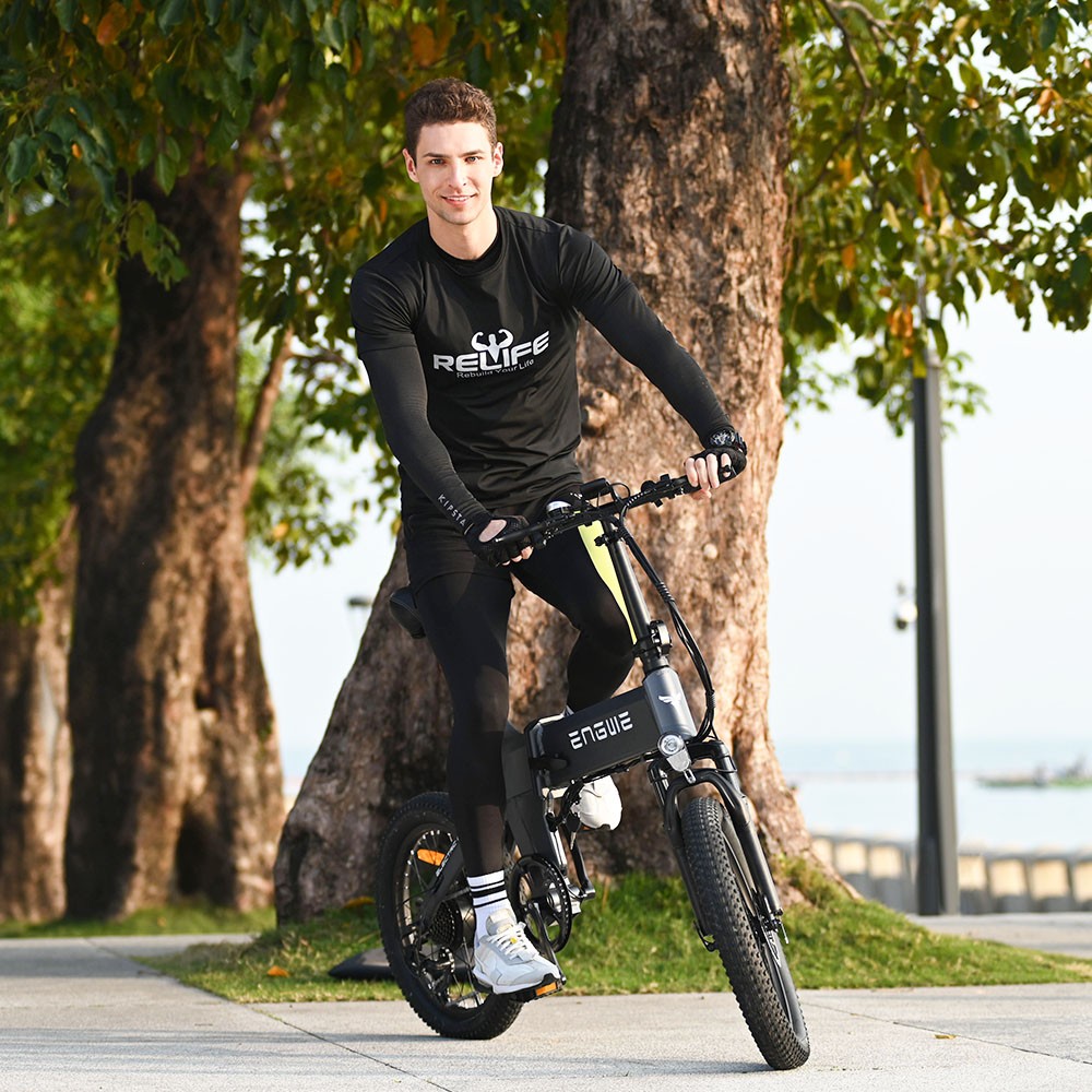 ENGWE C20 Pro Electric Bike 20 Inch 36V 16Ah Battery 500W 25Km/h Gray