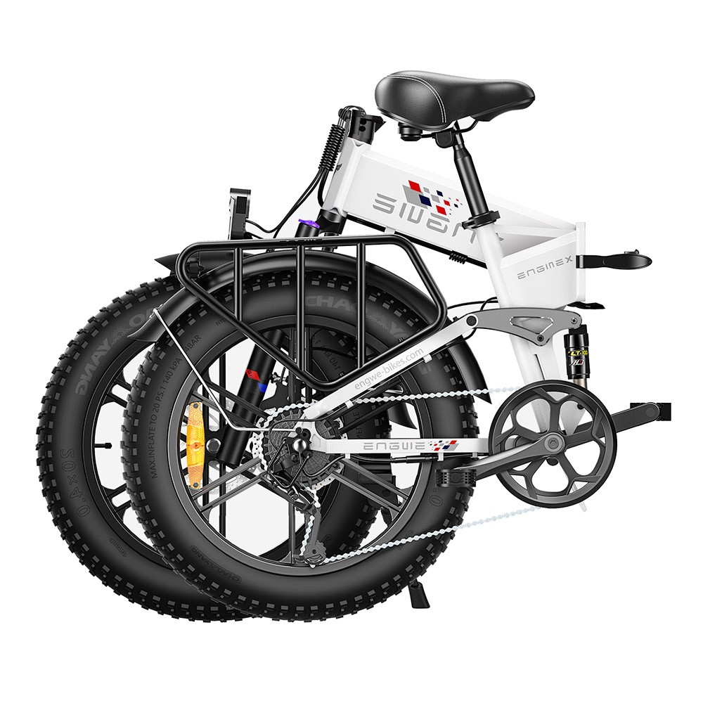 ENGWE X Electric Bike 20 Inch 25Km/h 48V 13AH Battery 250W Motor White ...