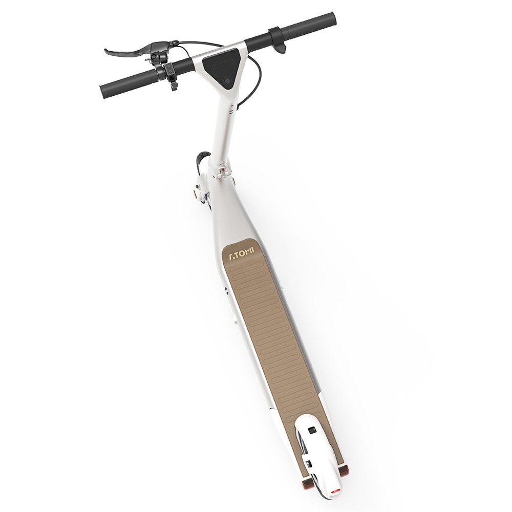 Atomi Alpha Electric Scooter 9 Inch 10Ah Peak 650W Motor 25Km/h White