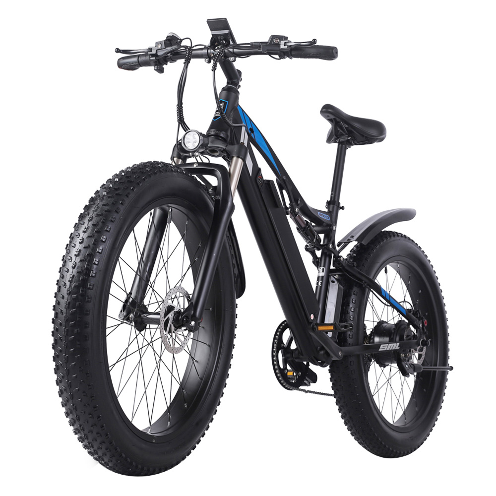 Shengmilo MX03 1000W 48V 17Ah 26 Inch E-bike - Black