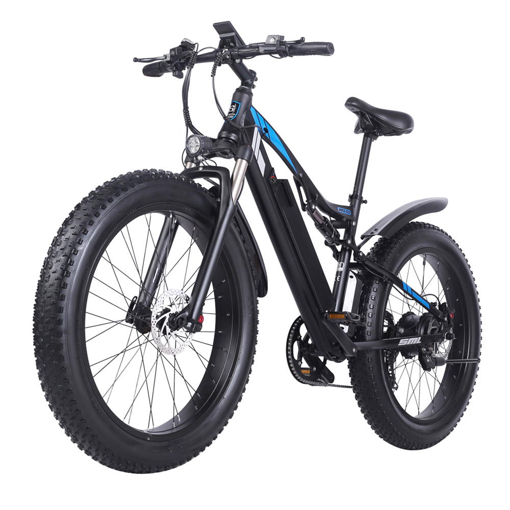 Shengmilo MX03 1000W 48V 17Ah 26 Inch E-bike - Black