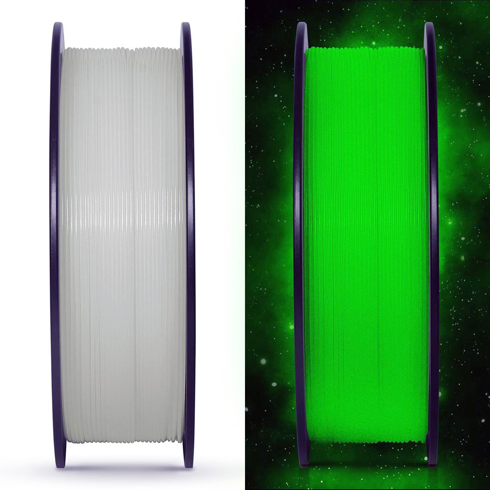 Geeetech Luminous PLA Filament for 3D Printer Green
