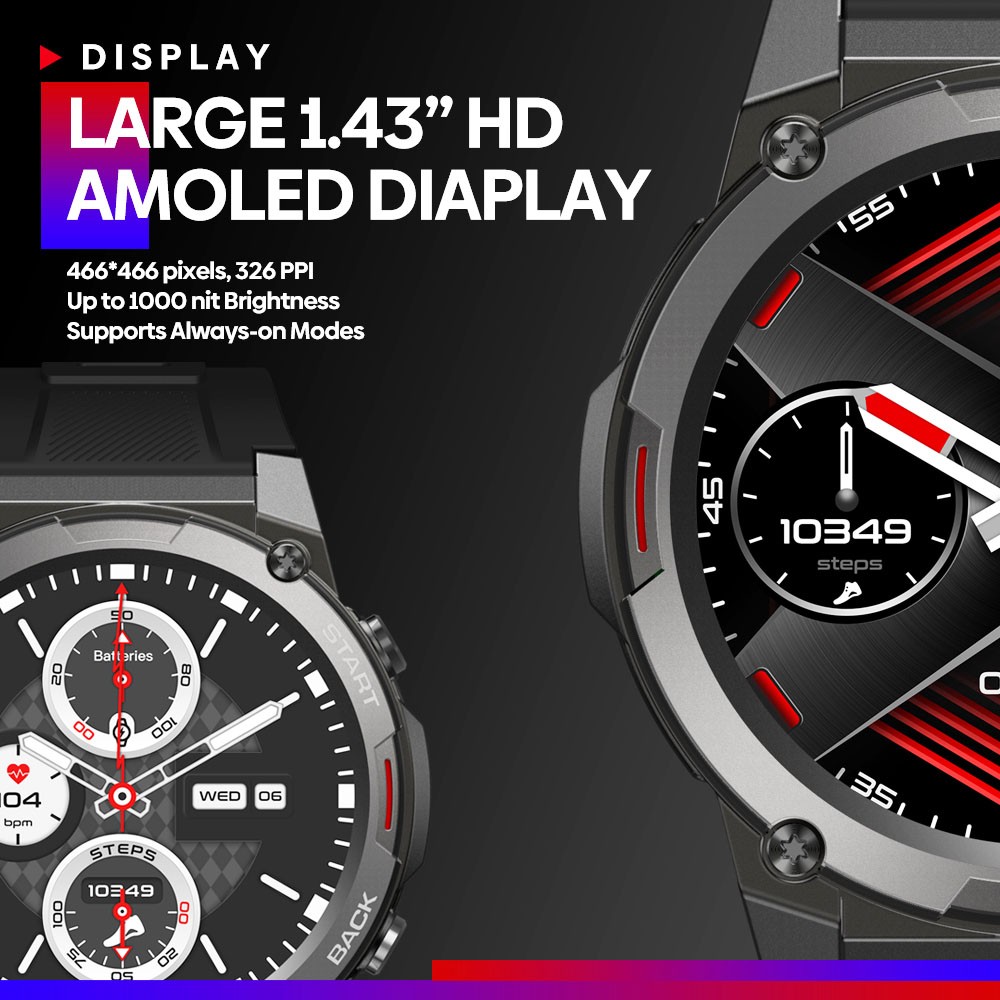 Zeblaze VIBE 7 Pro Smartwatch Silver