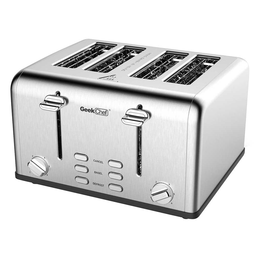 Geek Chef GTS4B-1 Toaster 4 Slice
