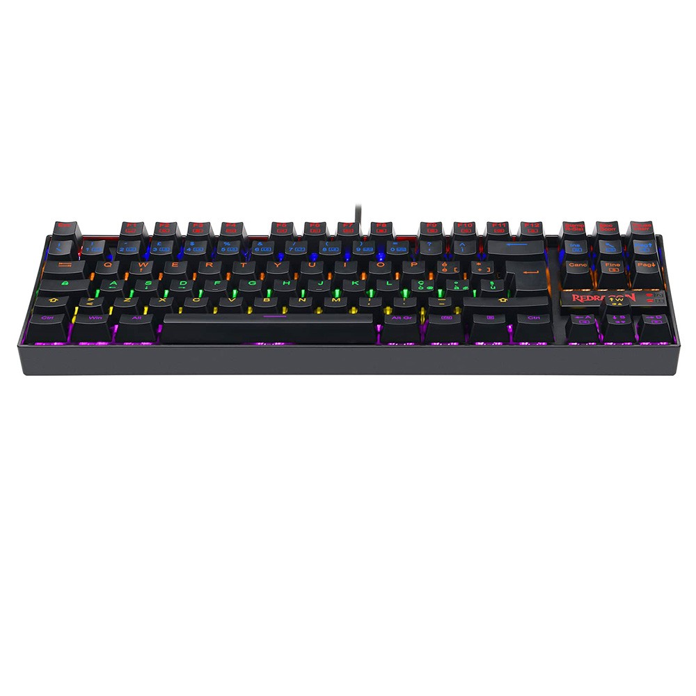 Redragon K552 Rainbow Backlight TKL Mechanical Gaming Keyboard