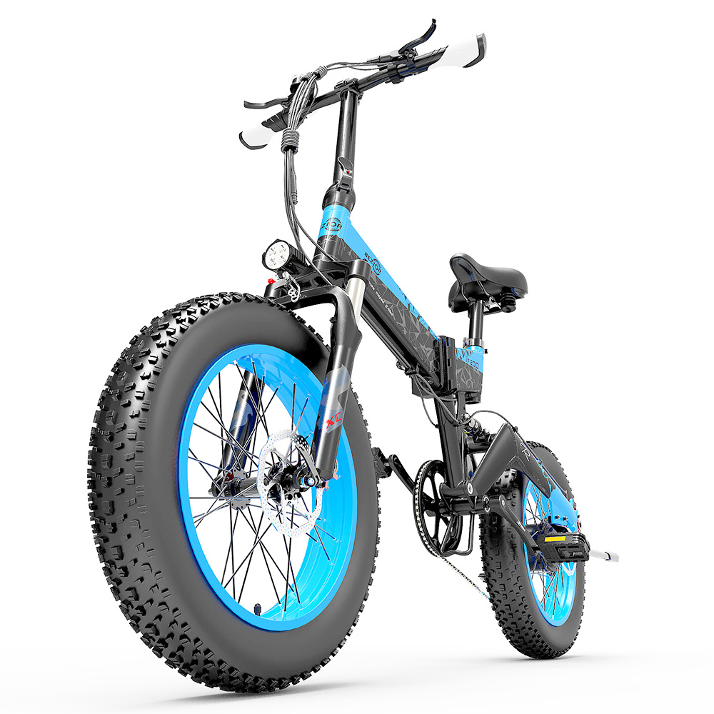 Bezior XF200 Off-road Electric Bike Black Blue