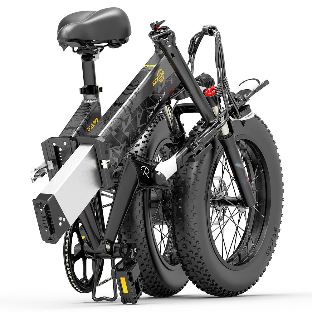 Bezior XF200 Off-road Electric Bike Black Grey