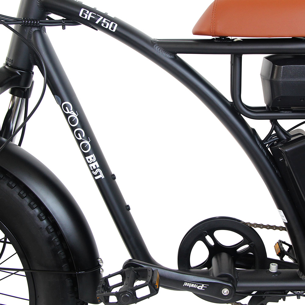 GOGOBEST GF750 Electric Bike 20in 17.5AH 1000W*2 Motors 50Km/h Black
