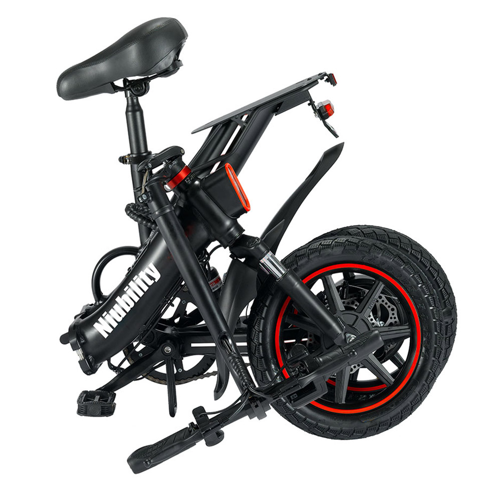 Niubility B14 Folding Ebike 14 Inch 15Ah Battery 25Km/h 400W Black