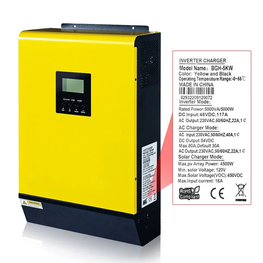 DAXTROMN 5000W Hybrid Solar Inverter