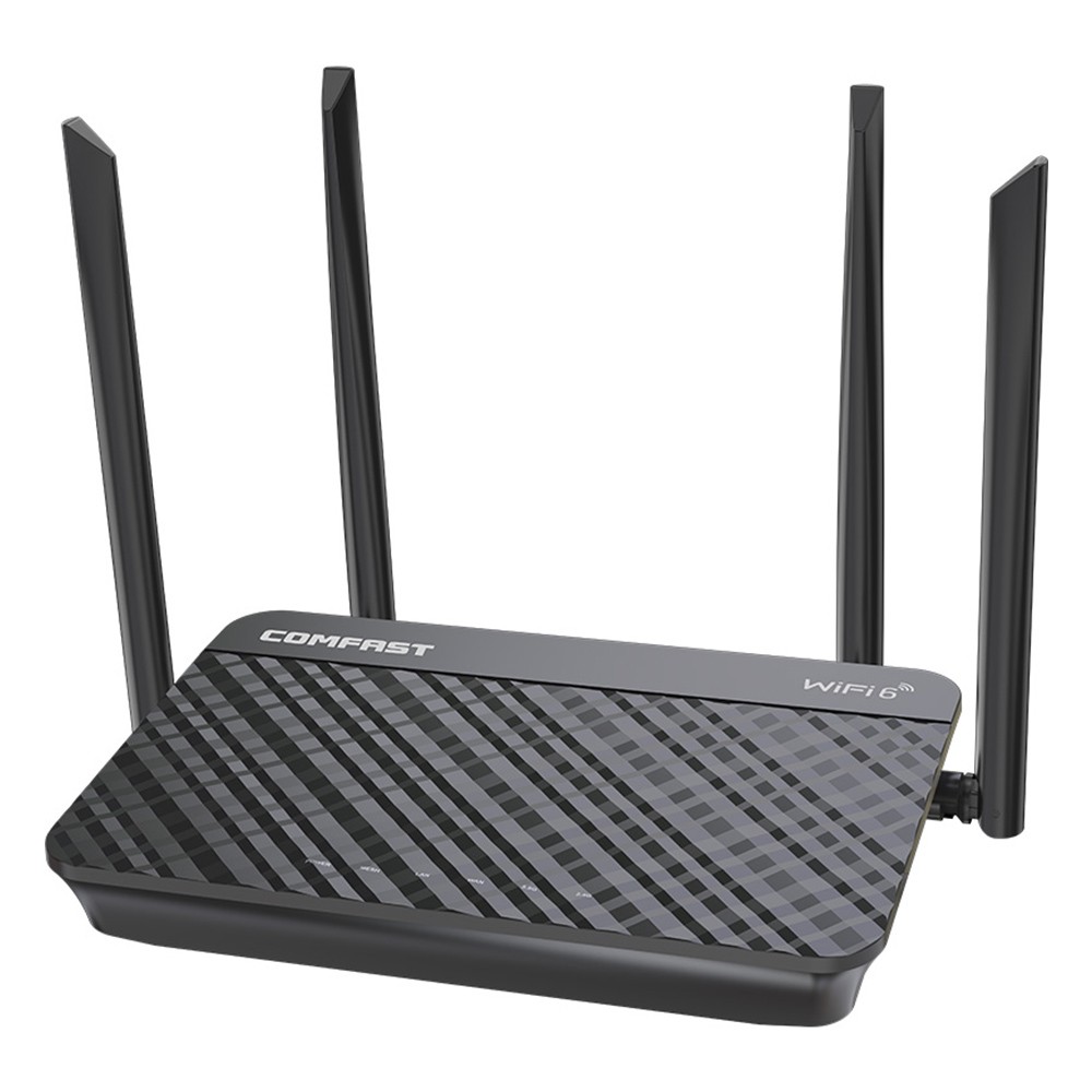 COMFAST XR11 Router 1800Mbps WiFi6 Dual Band Wireless Router Black UK