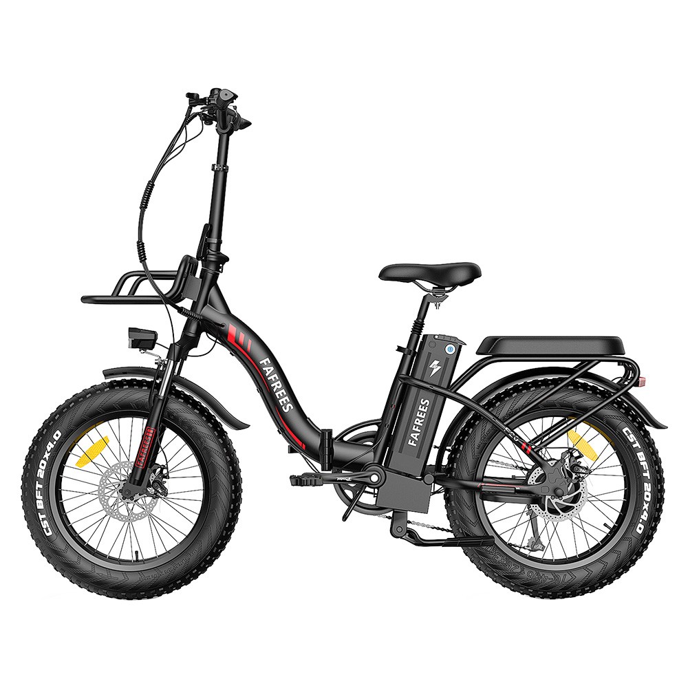 Fafrees F20 Max Electric Bike 20in 25Km/h 48V 22.5AH 500W Motor Black