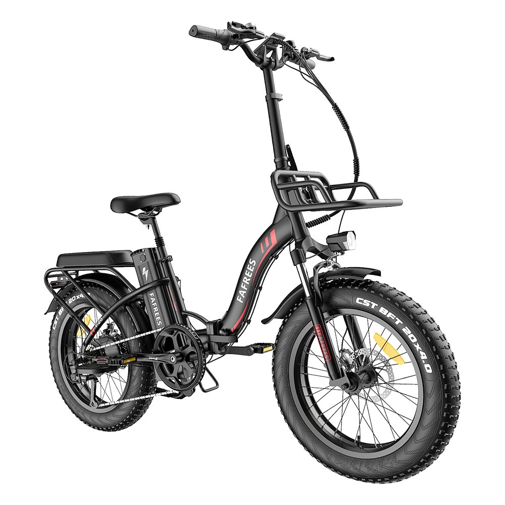 Fafrees F20 Max Electric Bike 20in 25Km/h 48V 22.5AH 500W Motor Black