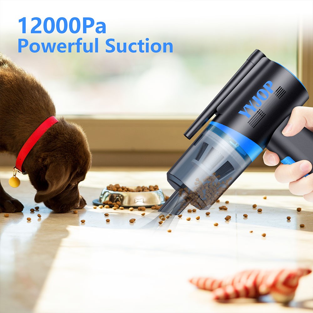Electric Air Duster Upgraded Air Duster and Vacuum Blue