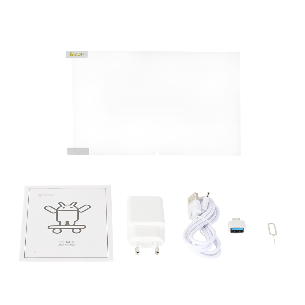 BDF P40 10.1 inch Tablet 4GB RAM 64GB ROM Blue