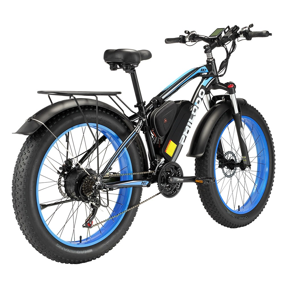 PHILODO H7 2.0 E-Bike 26 Inch 48V 13Ah 1000W Motor 50Km/h Black Blue