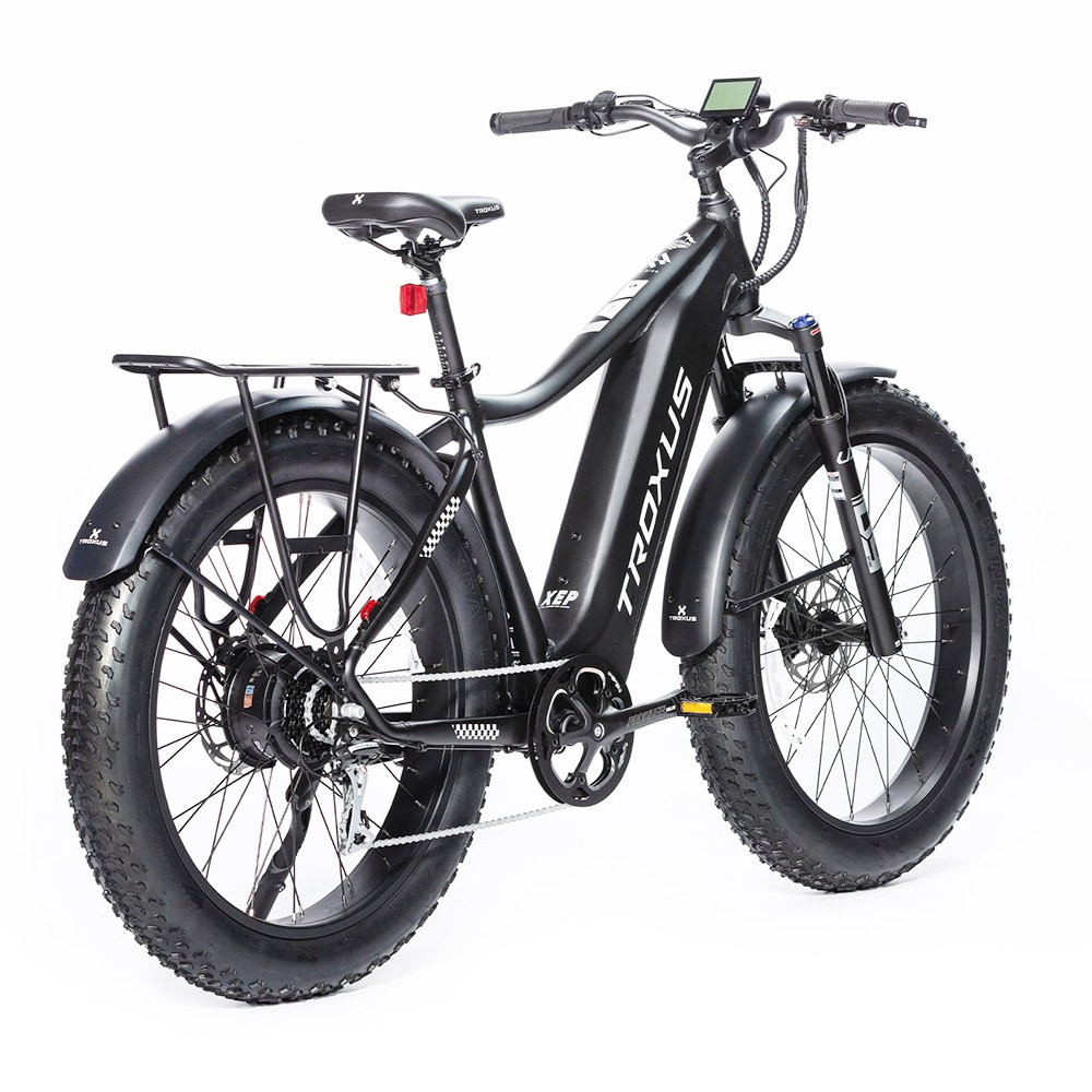 Troxus Explorer Step Over E-Bike 26'' 750W Motor 48V 20AH 45Km/h Black