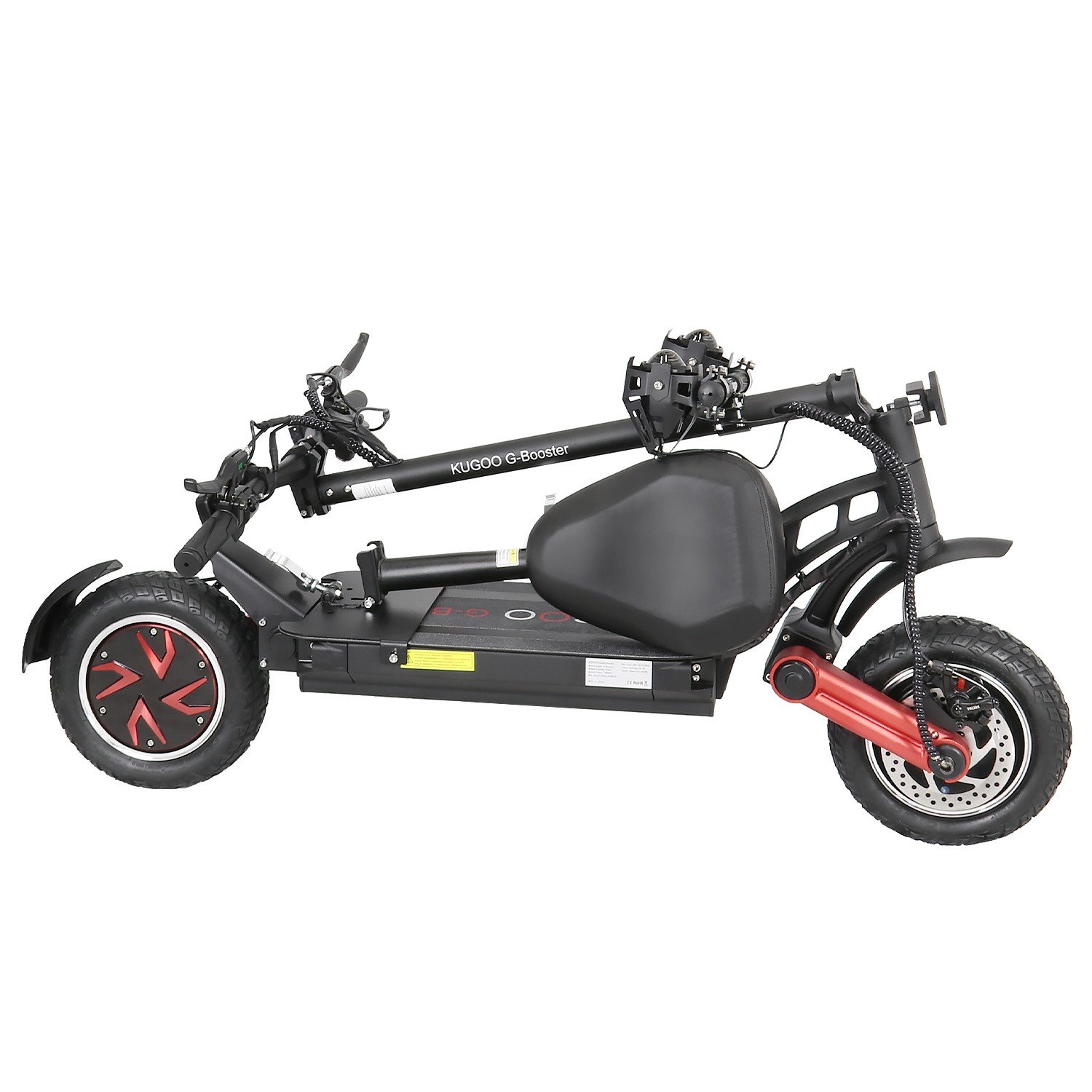 KUGOO G-Booster Electric Scooter 48V Dual 800W Motor 23AH 55km/h Black ...
