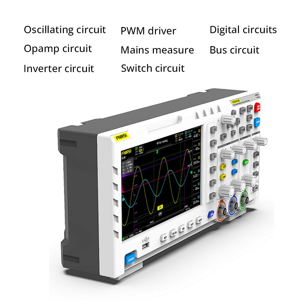 FNIRSI 1014D 2 in 1 Digital Oscilloscope 2 Channels