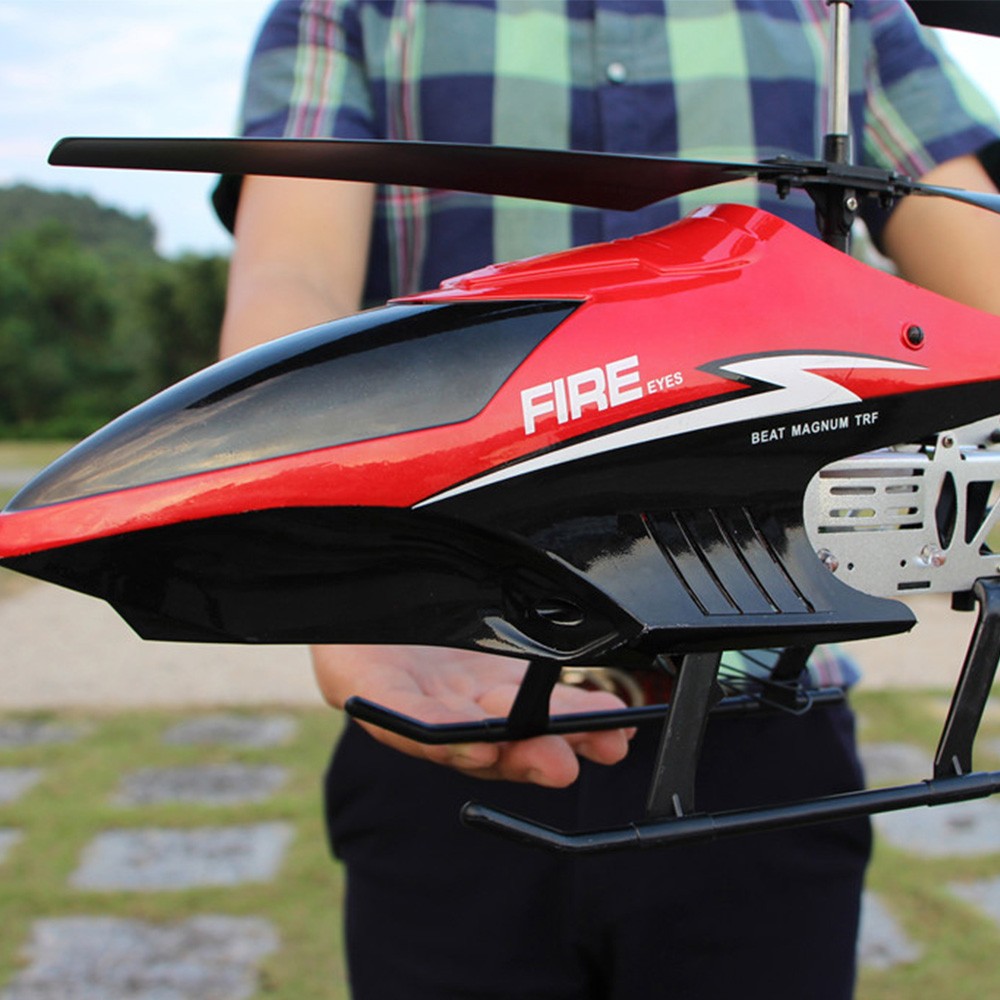 3.5CH 75cm Super Large RC Helicopter 2 Batteries Type B Red