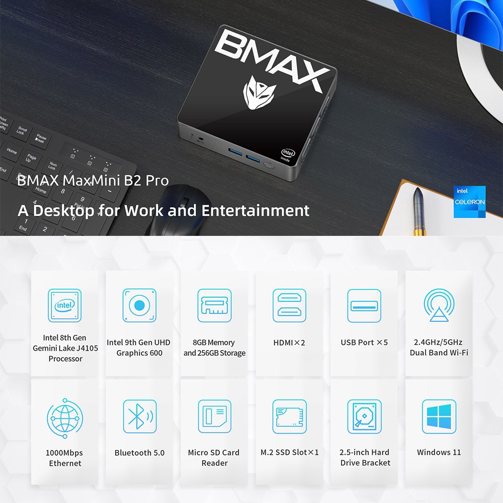 BMAX B2 Pro Mini PC