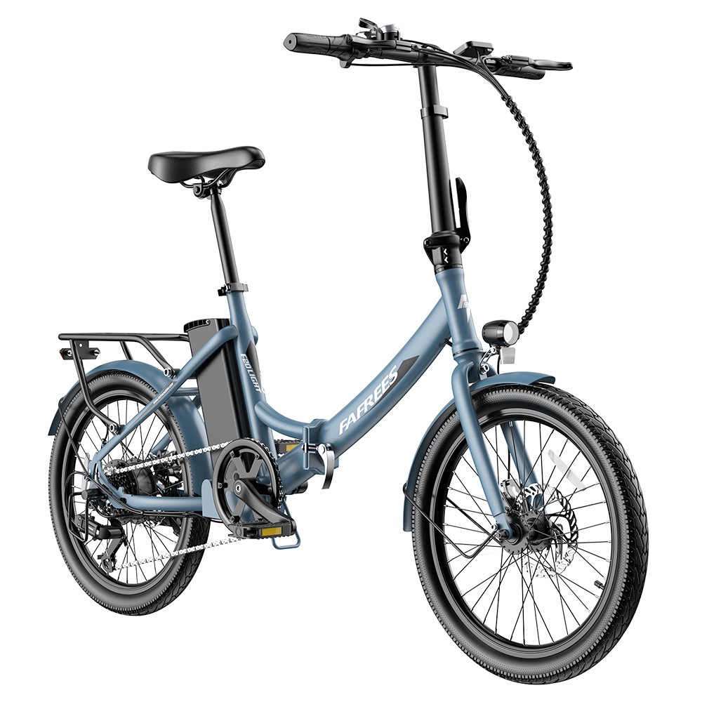 Fafrees F20 Light E-bike 20 Inch 250W 36V 14.5AH 25Km/h Speed Blue