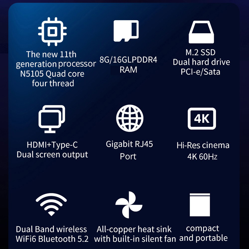Meenhong JX1 Mini PC
