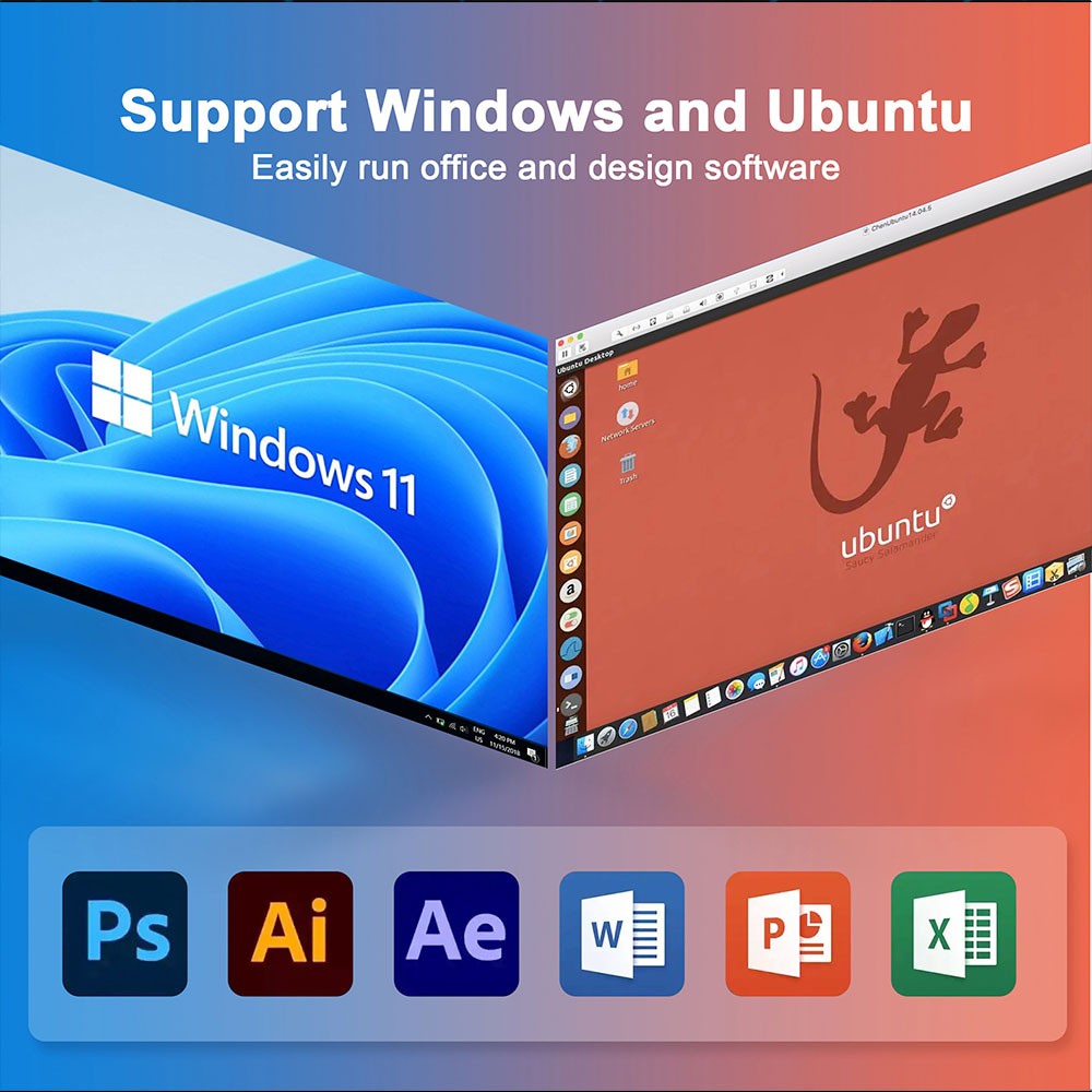 GXMO N42 Mini PC Windows 11 EU