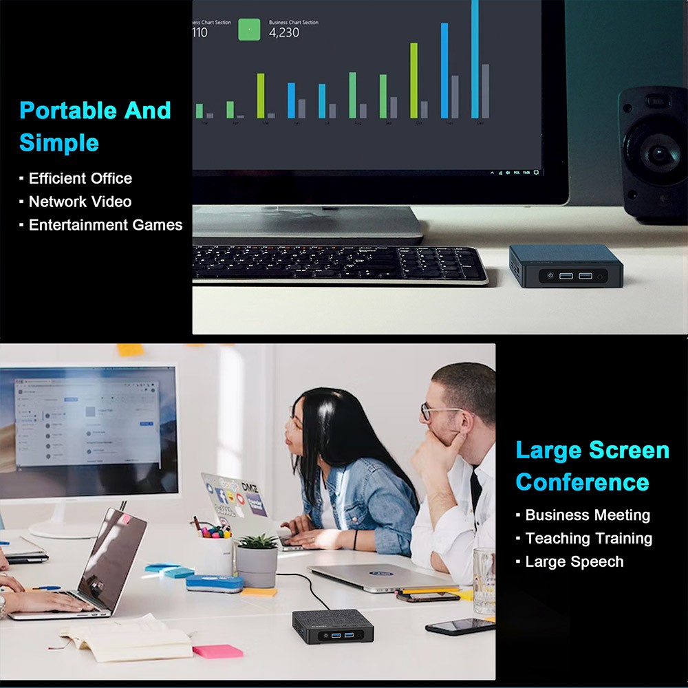 GXMO N42 Mini PC Windows 11 US