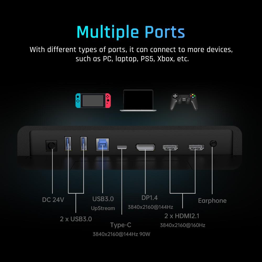 KTC M27P20 Pro Mini-LED Gaming Monitor 27in 3840x2160 UHD 160Hz