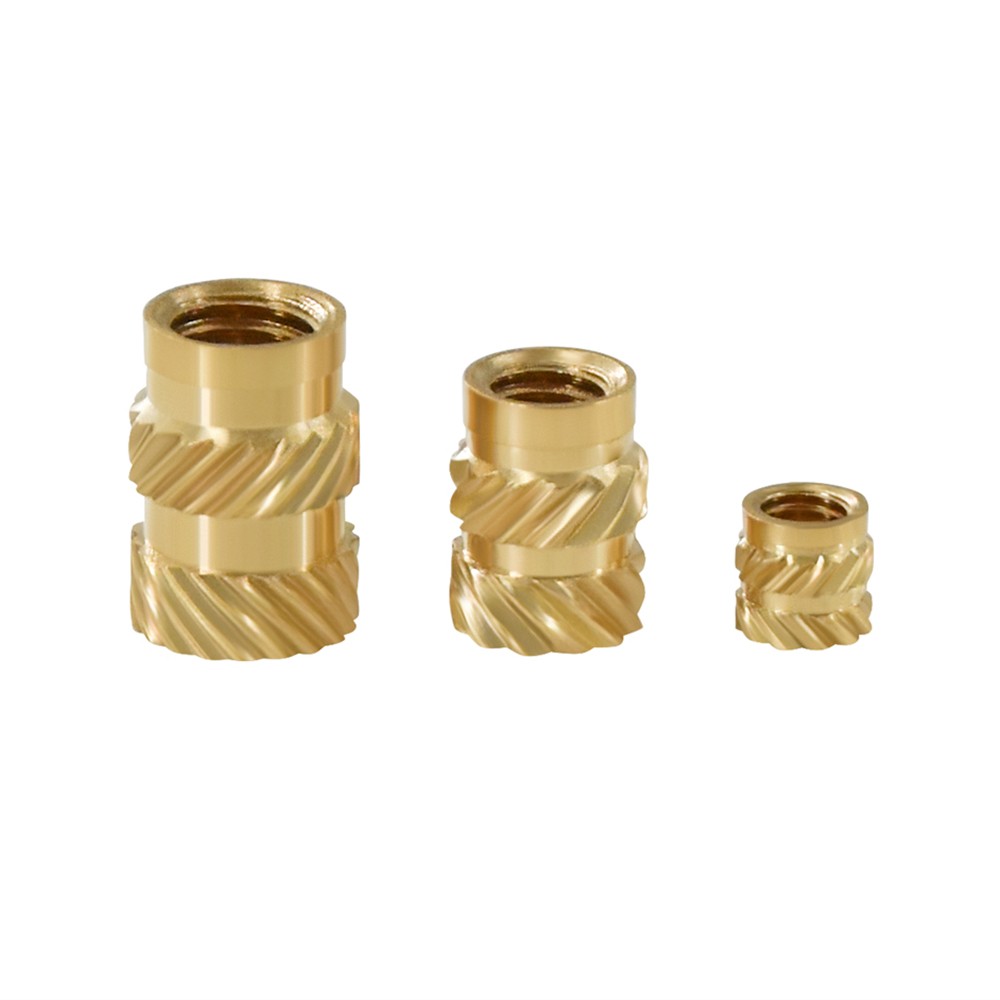 TWO TREES 10pcs M5 Mellow Brass Hot Melt Insert Nuts