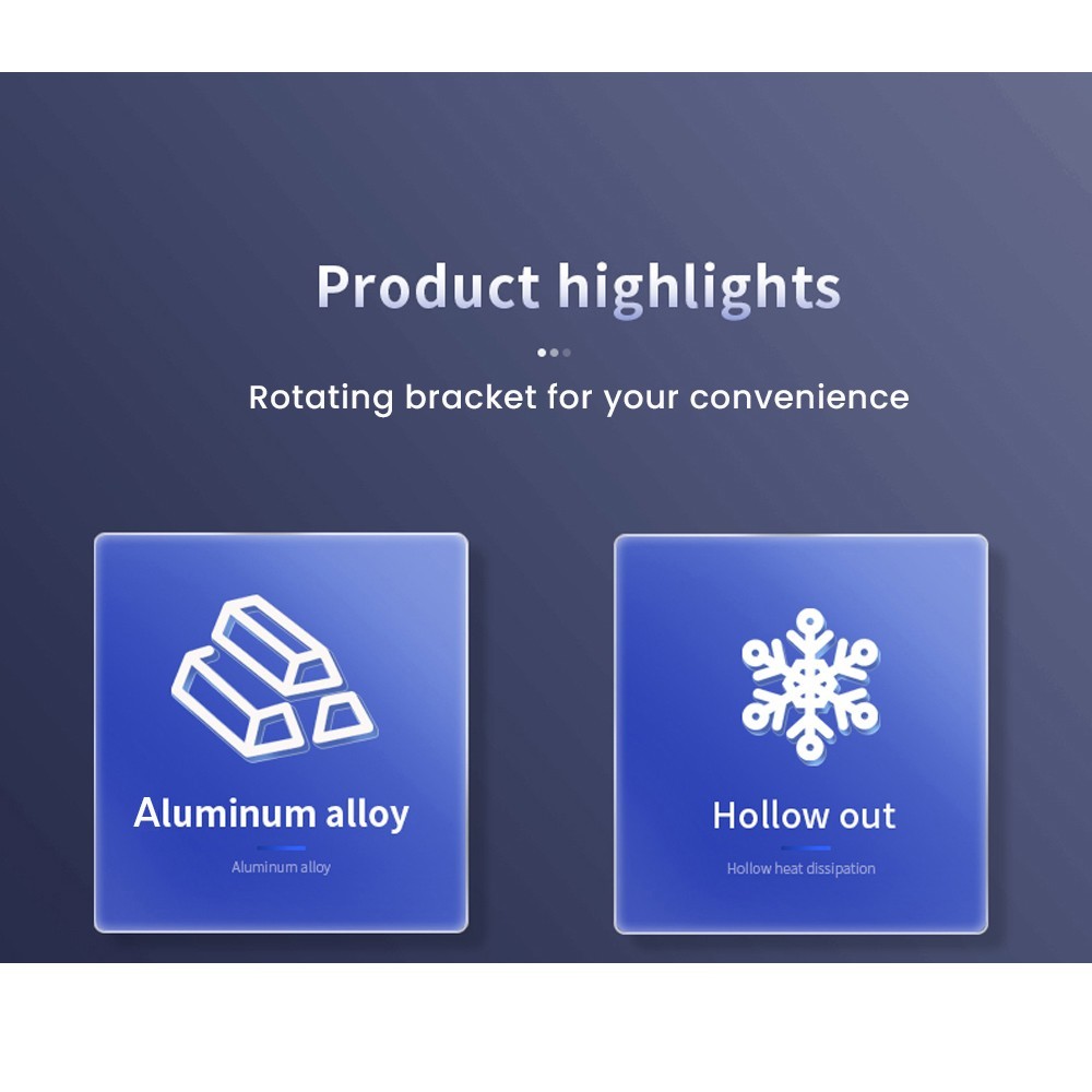 Desk Tablet Stand 360 Rotatable Metal Silver