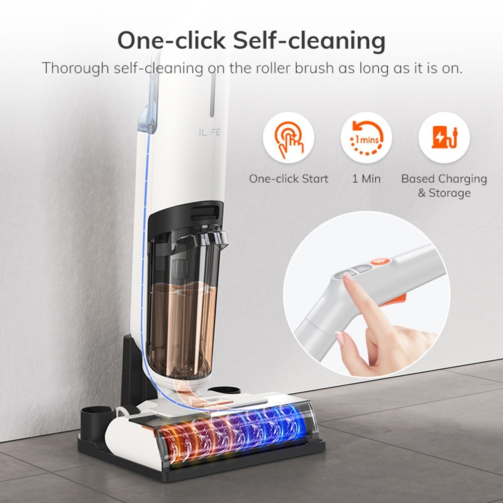 ILIFE W90 Cordless Wet Dry Vacuum Cleaner