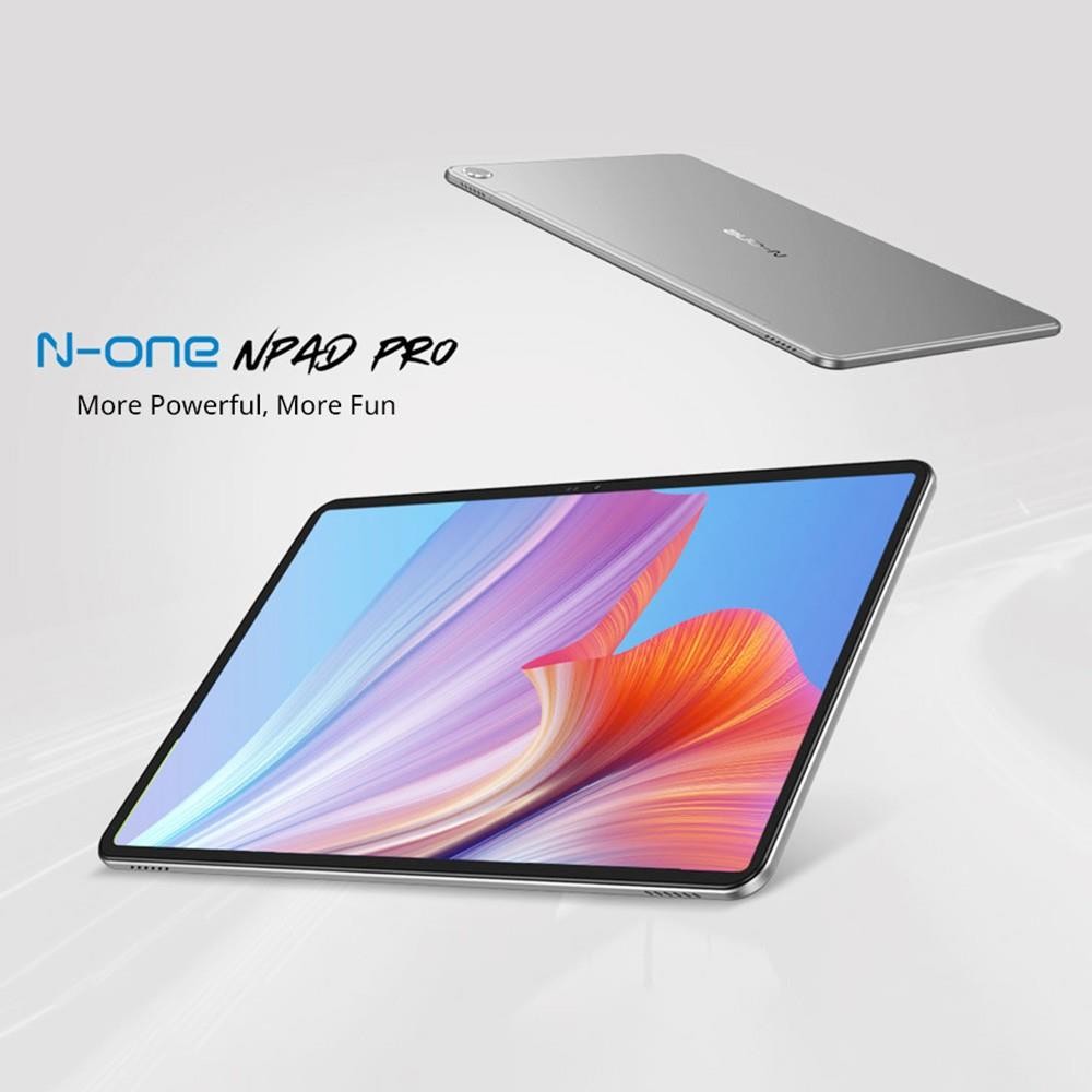 N-one Npad Pro 4G LTE Android 12 Tablet PC with Bracket, Film