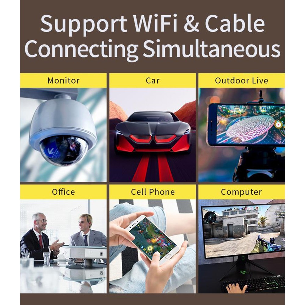 WiFiSKY R642 300M High Power Wireless Router 4G to Wireless WiFi EU