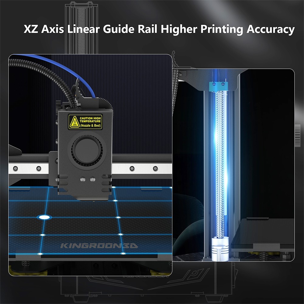 KINGROON KP3S Pro Mini 3D Printer