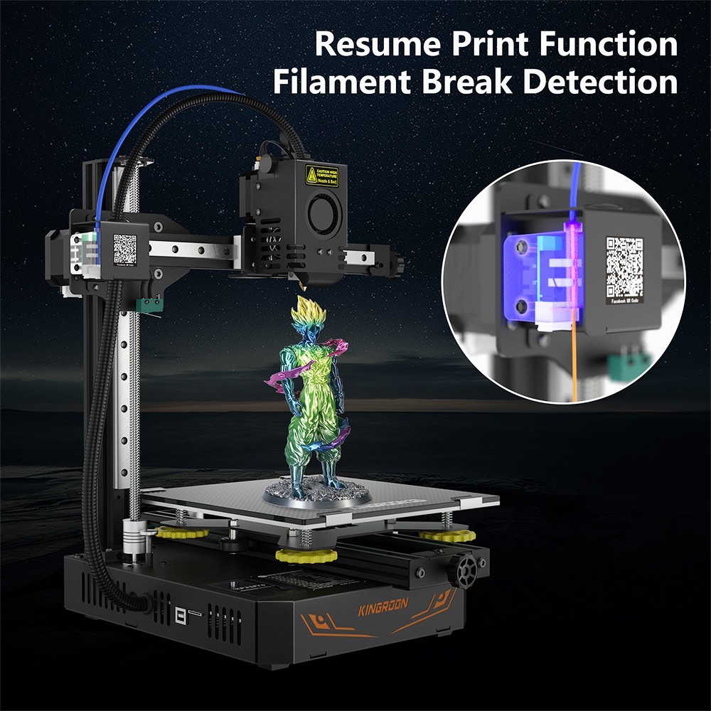 KINGROON KP3S Pro Mini 3D Printer