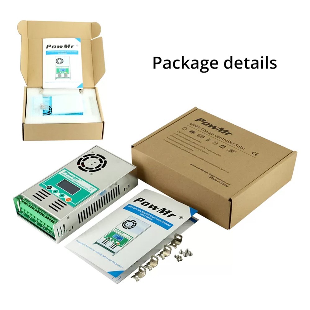 PowMr HHJ 60A MPPT Solar Charge Controller