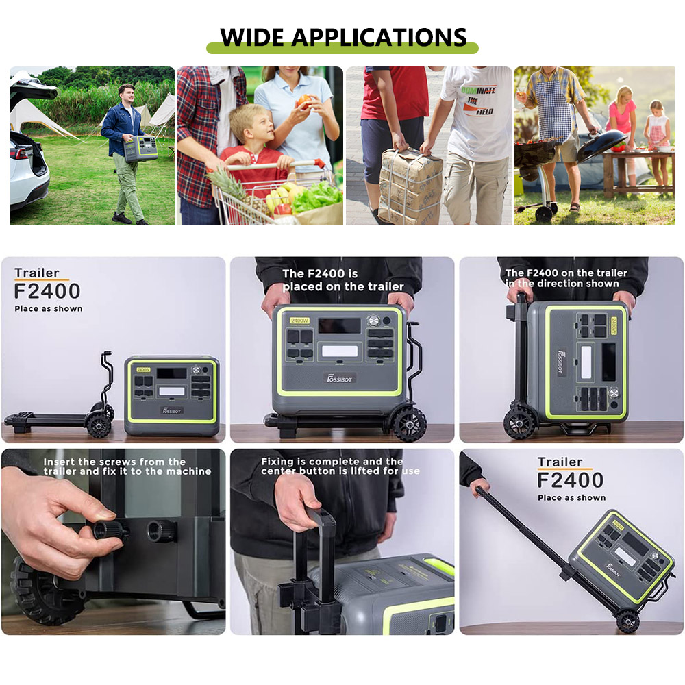 FOSSiBOT F2400 F1800 Foldable Cart | Europe