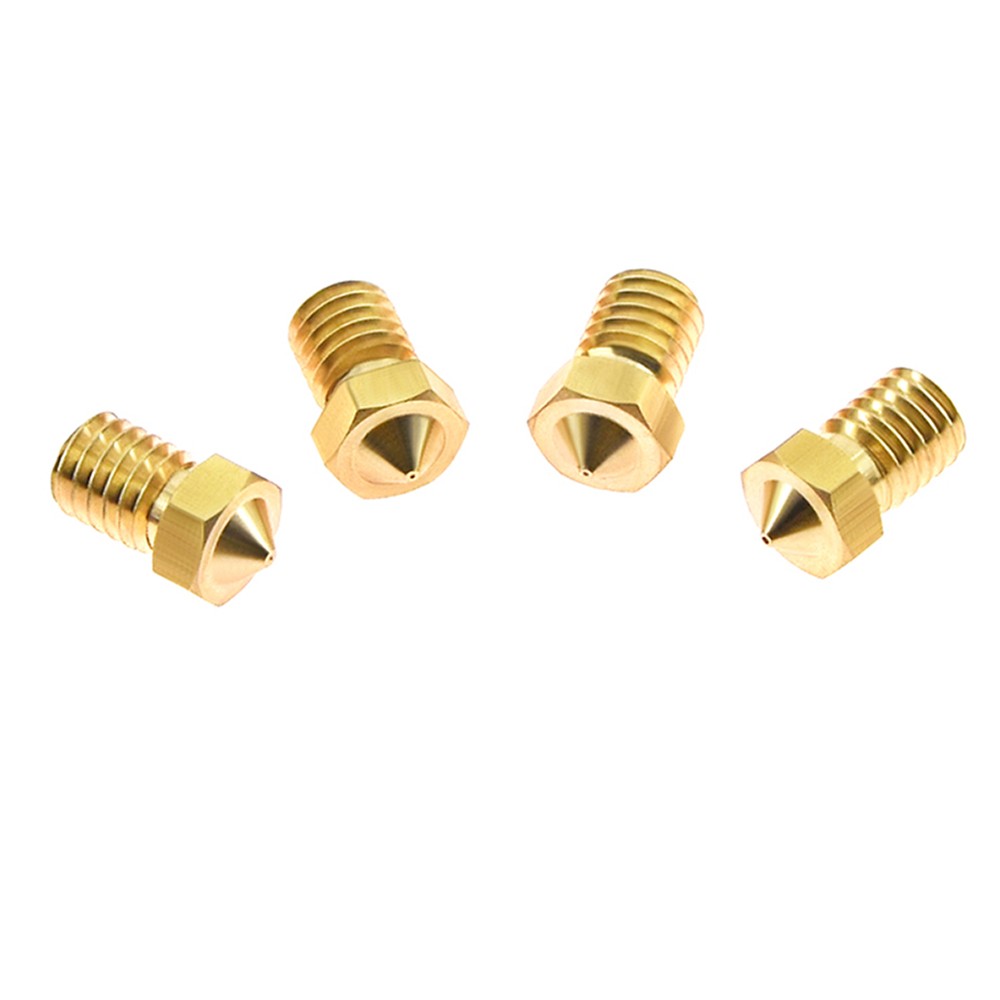 TWO TREES 3pcs 0.4mm Brass E3D V6 Nozzle with M6 Thread