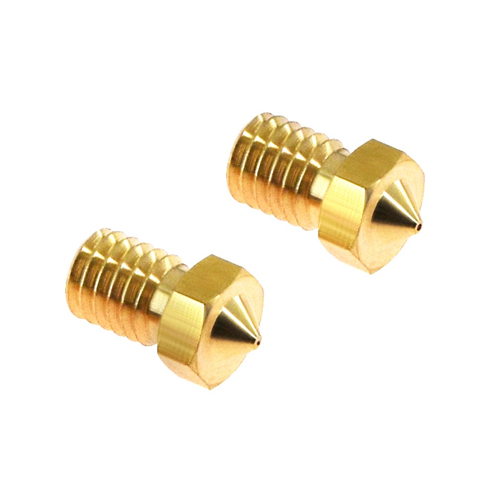 TWO TREES 3pcs 0.5mm Brass E3D V6 Nozzle with M6 Thread