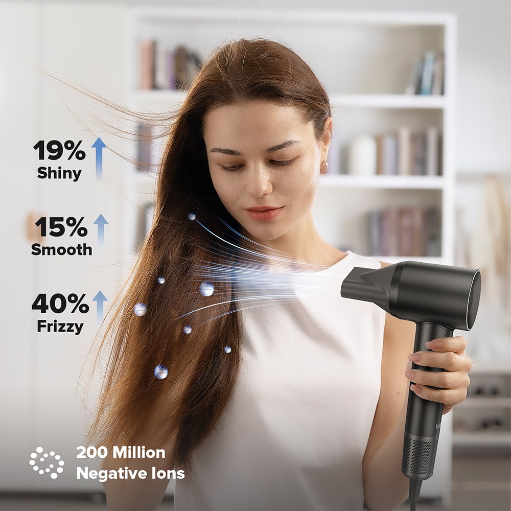 Laifen Swift Special 1600W High Speed Hair Dryer Black