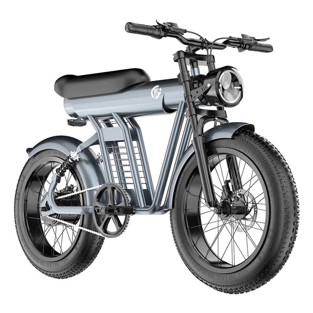 YYG GYL111 Electric Bike 20 Inch 45Km/h Speed 48V 20Ah 1200W Motor