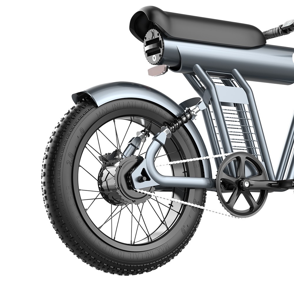 YYG GYL111 Electric Bike 20 Inch 45Km/h Speed 48V 20Ah 1200W Motor