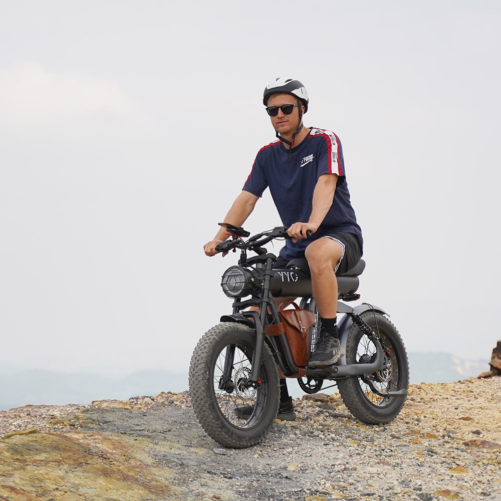 YYG GYL111 Electric Bike 20 Inch 45Km/h Speed 48V 20Ah 1200W Motor