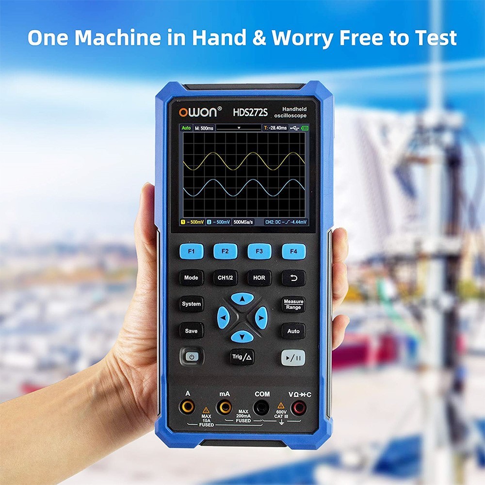 OWON HDS272S 3 in 1 Digital Oscilloscope EU Plug