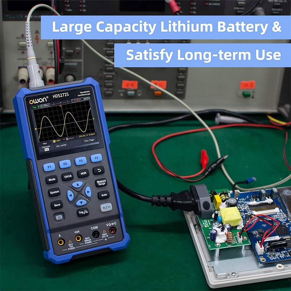 OWON HDS272S 3 in 1 Digital Oscilloscope UK Plug