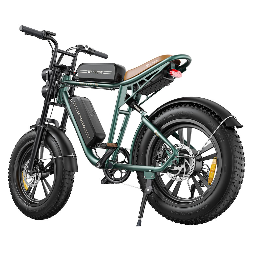 ENGWE M20 13Ah Dual Battery 20 Inch E-Bike 750W 45Km/h Speed Green