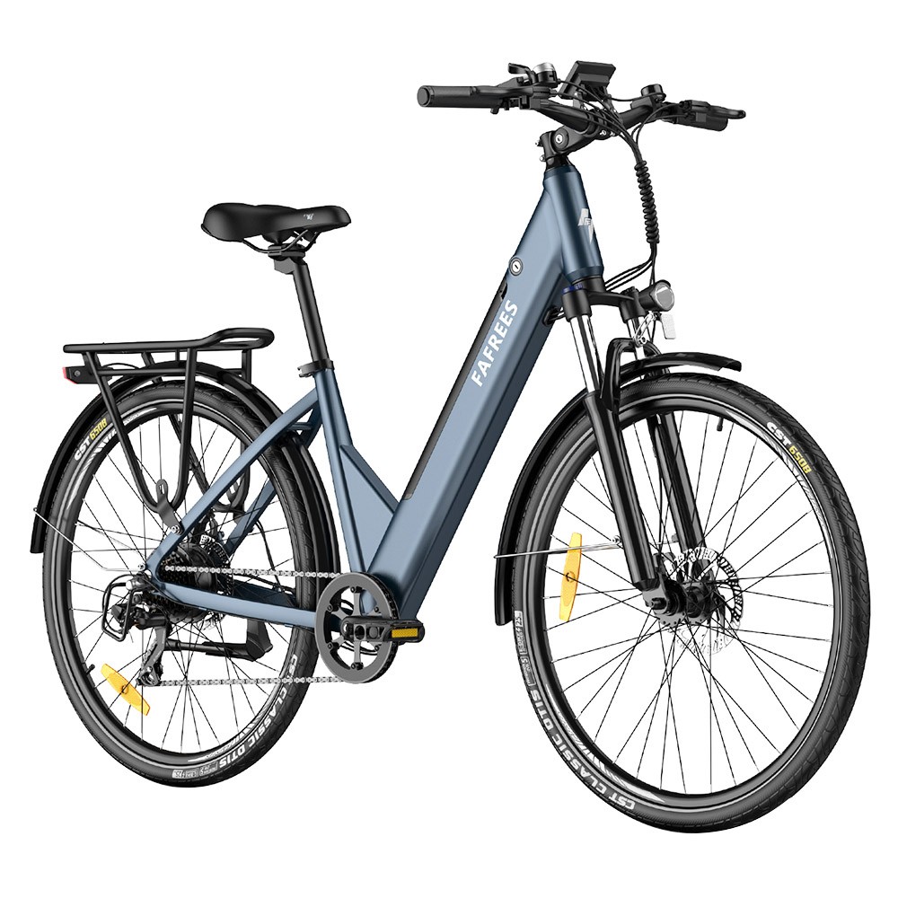 Fafrees F28 Pro Electric Bike 27.5*1.75 inch Air Tires Blue | Europe