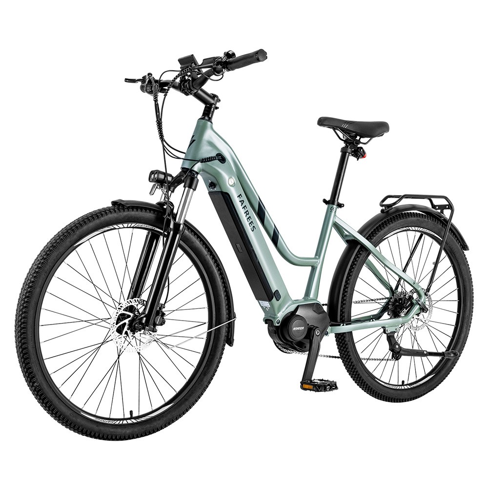 Fafrees FM8 Pro Electric Bike 27.5 inch Air Tires Green